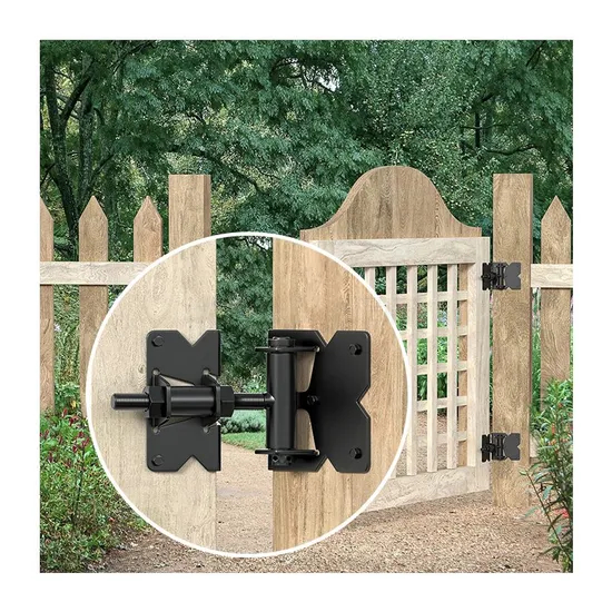 Adjustable Self-Closing Heavy-Duty PVC Gate Hinges for Outdoor Garden ...